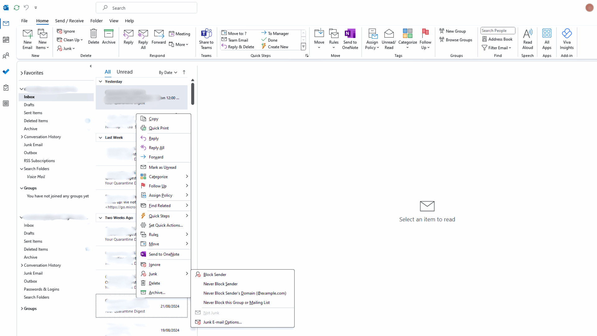 How to stop spam emails Outlook – Managed IT Services